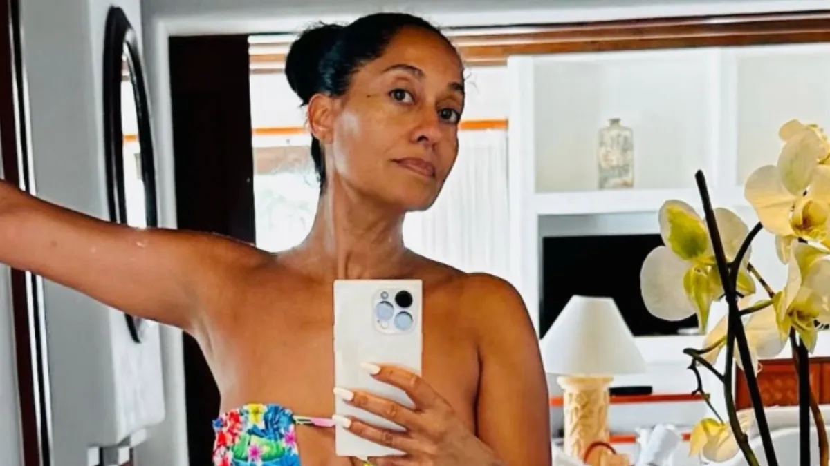 Tracee Ellis Ross Wearing Bikini Will Make You Look Twice - Mandatory
