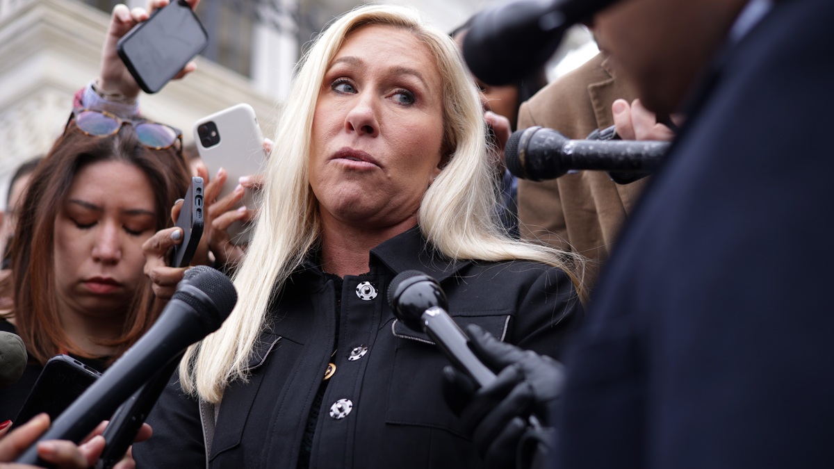 'Pathetic': Marjorie Taylor Greene Slams Conservatives Angry Over The ...