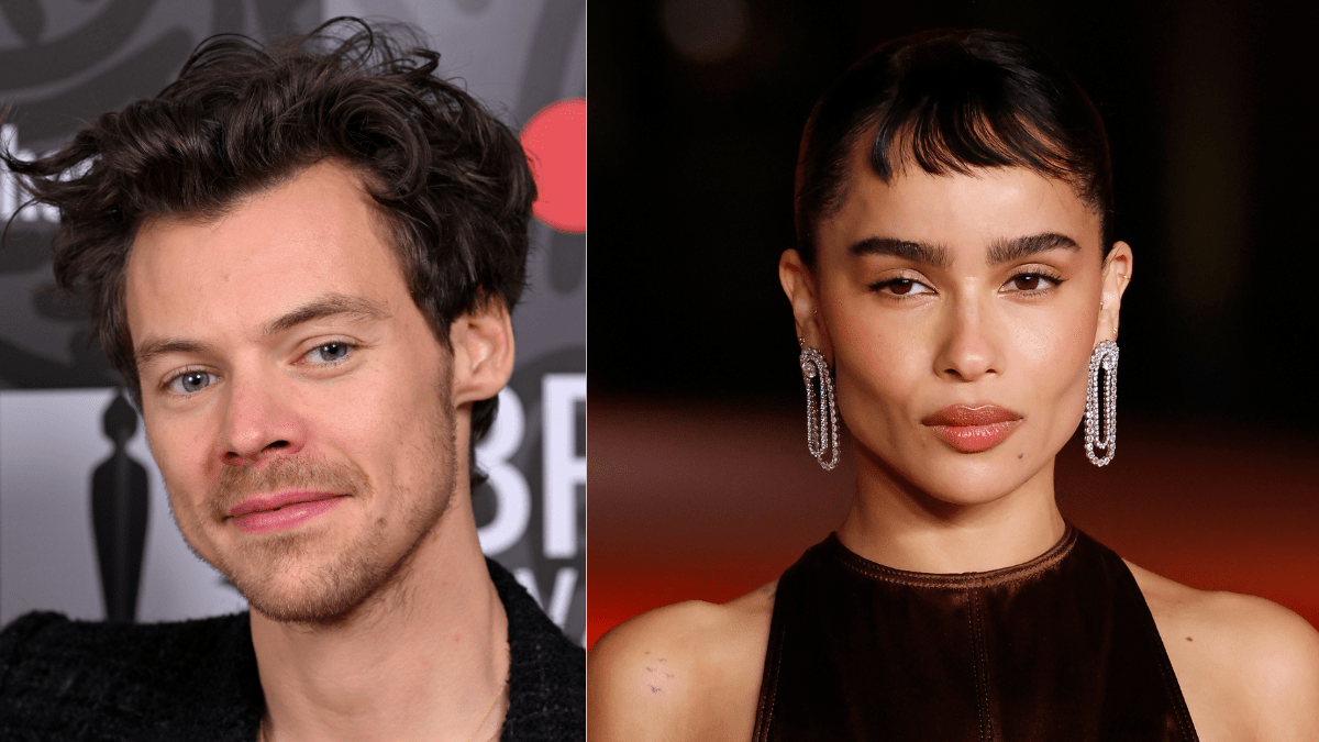 Zoë Kravitz & Harry Styles Seen Hand in Hand in All‑Black Looks - Mandatory