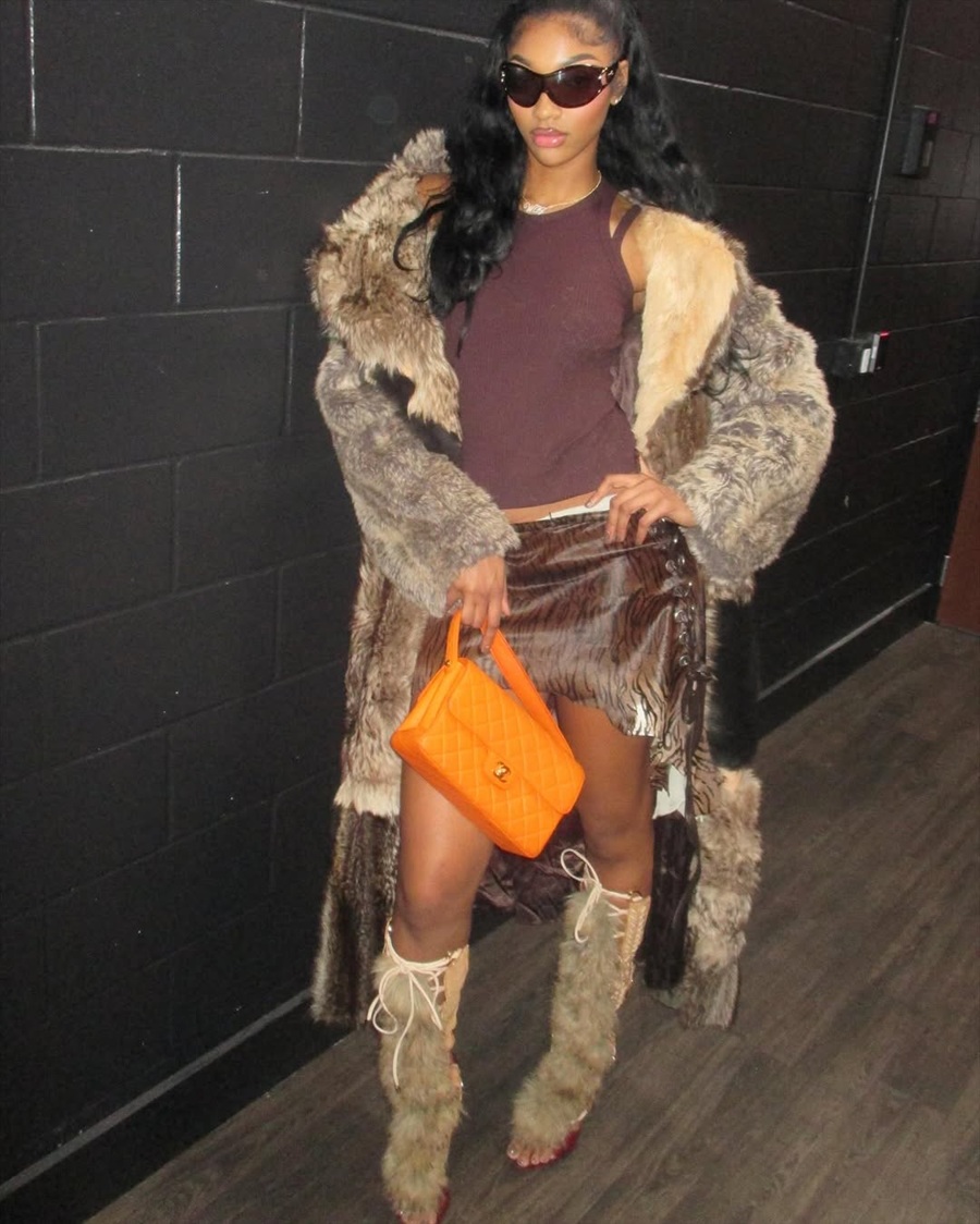 Angel Reese Looks Like a 'Baddie' in Mini-Skirt - Mandatory