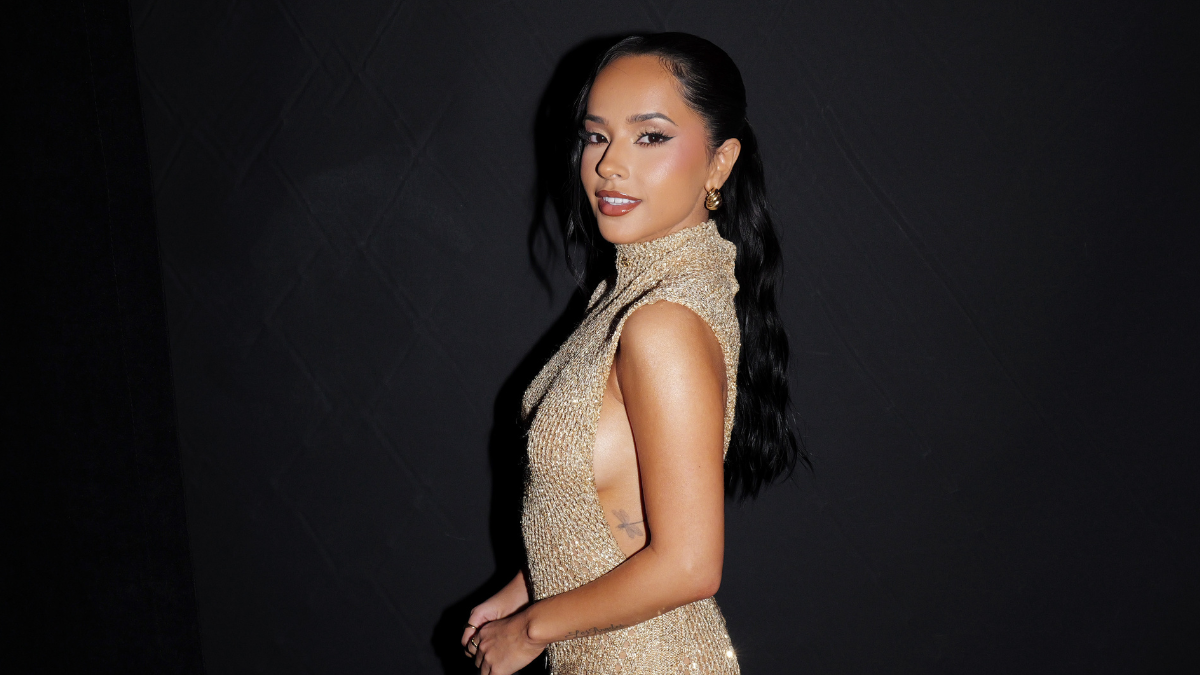 Becky G's Mini-Skirt Pic From Bed Has Fans Spamming Hearteyes - Mandatory