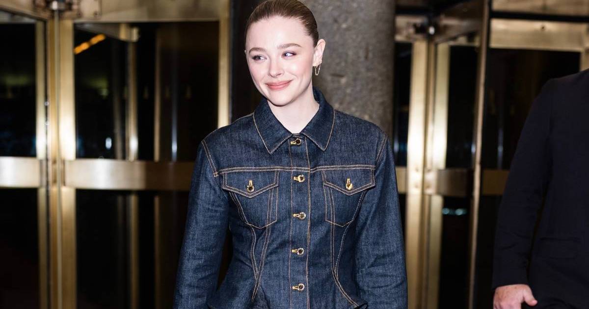 Chloe Grace Moretz’s Denim Outfit Is Super Chic - Mandatory