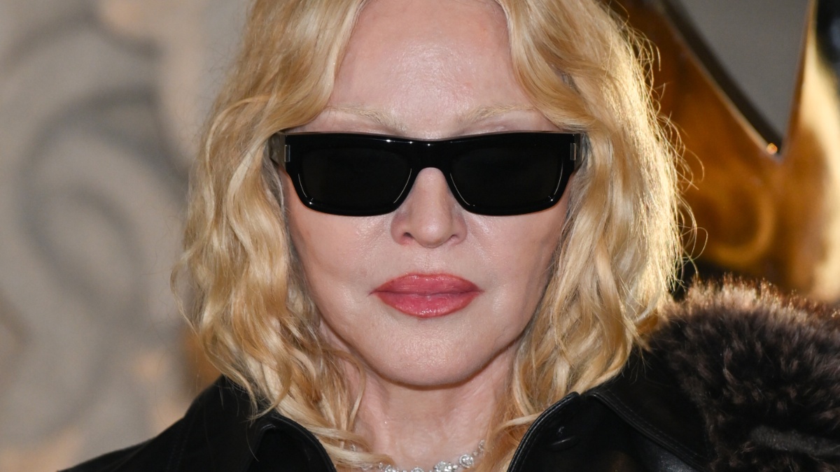 Madonna Is ‘Super Sexy’ in Sheer White, Bold-Neck Dress, Fans Say ...