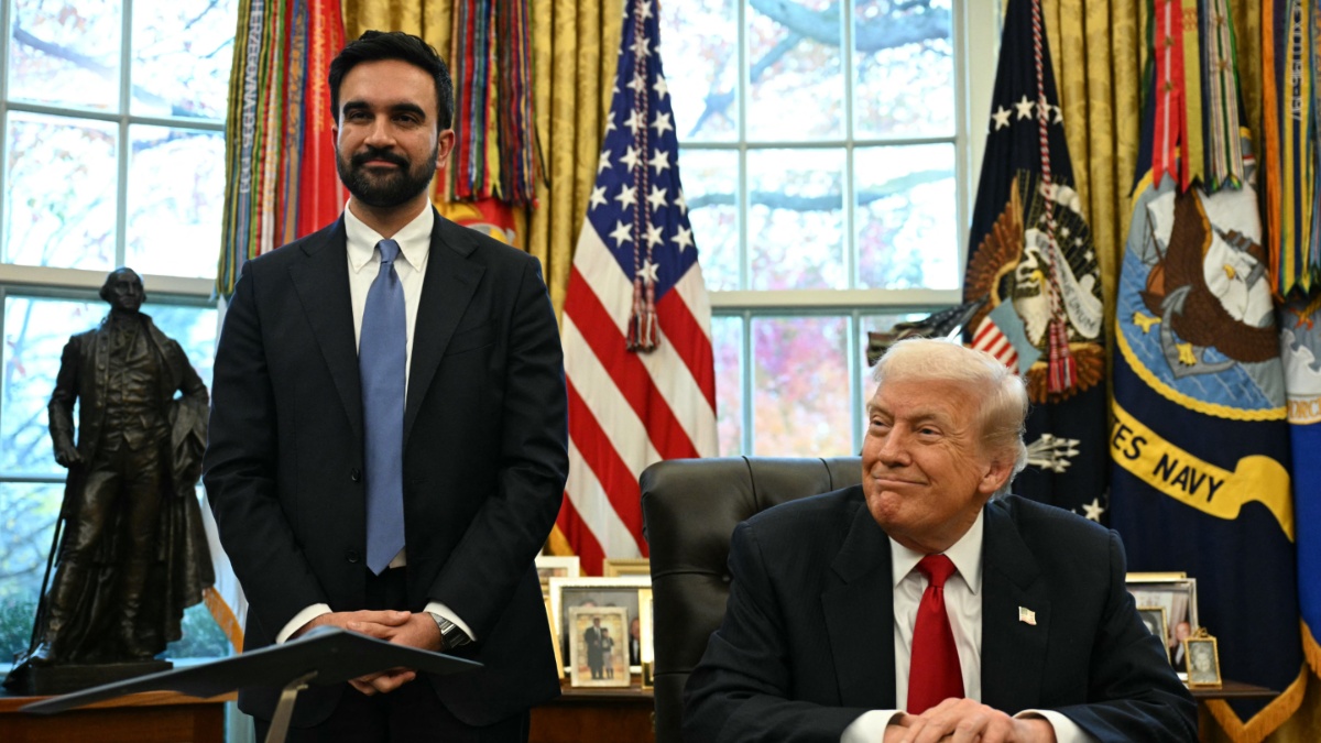 Internet Thinks Donald Trump Copied Zohran Mamdani's Look After Meet ...