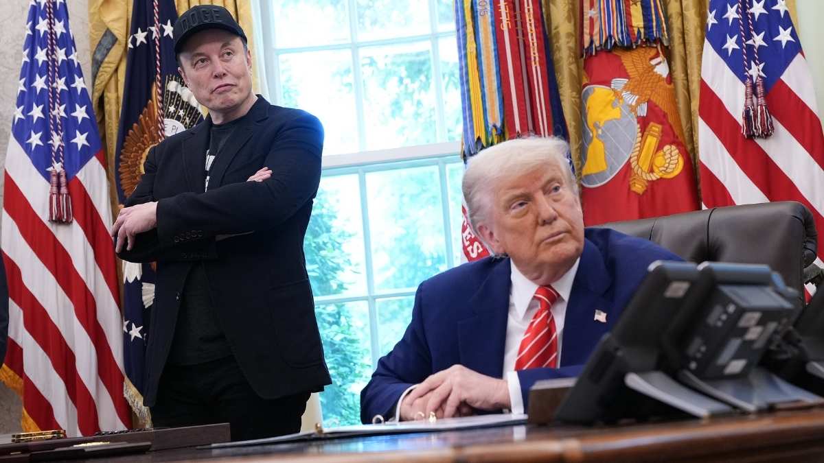 Donald Trump Tells Elon Musk 'You're So Lucky I'm With You' - Mandatory