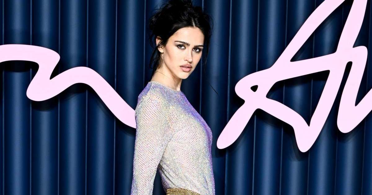 Amelia Gray's Super Tiny Sheer Minidress Is Totally Sparkly & Bold ...