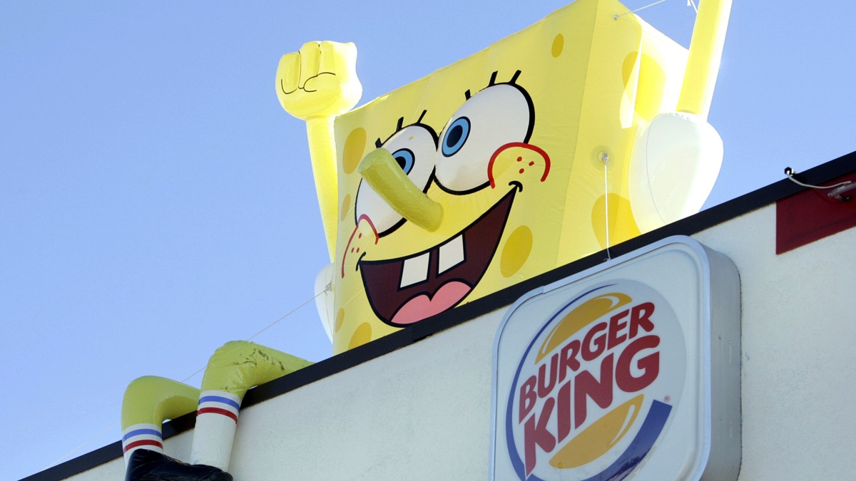 Burger King Drops SpongeBob Themed Menu — Check What's In It - Mandatory