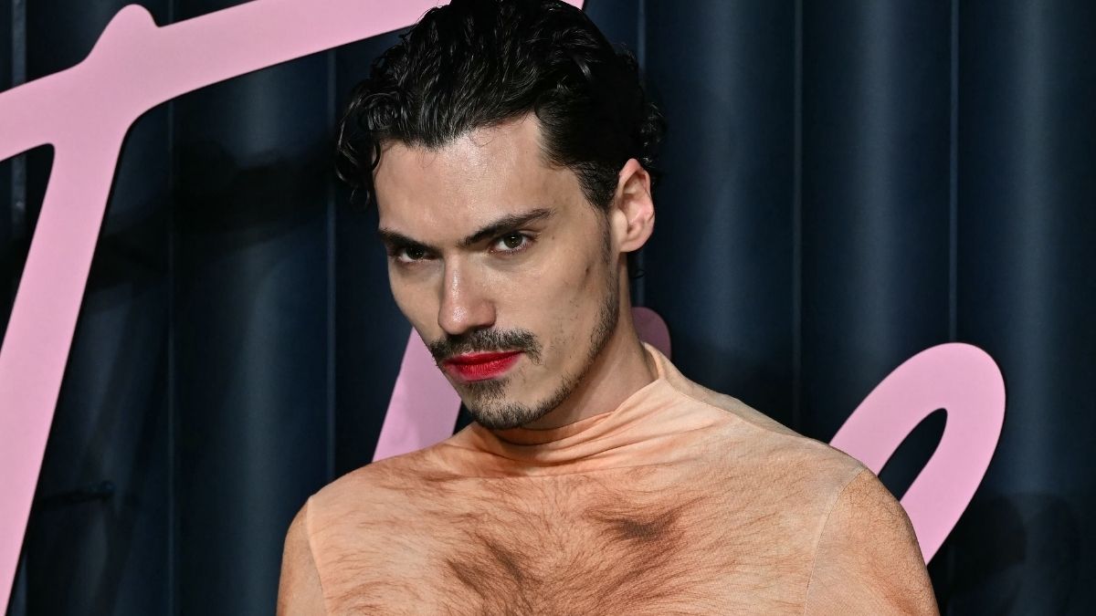 Lyas Medini Wearing 'Naked' Bodysuit Should Come With a Warning - Mandatory