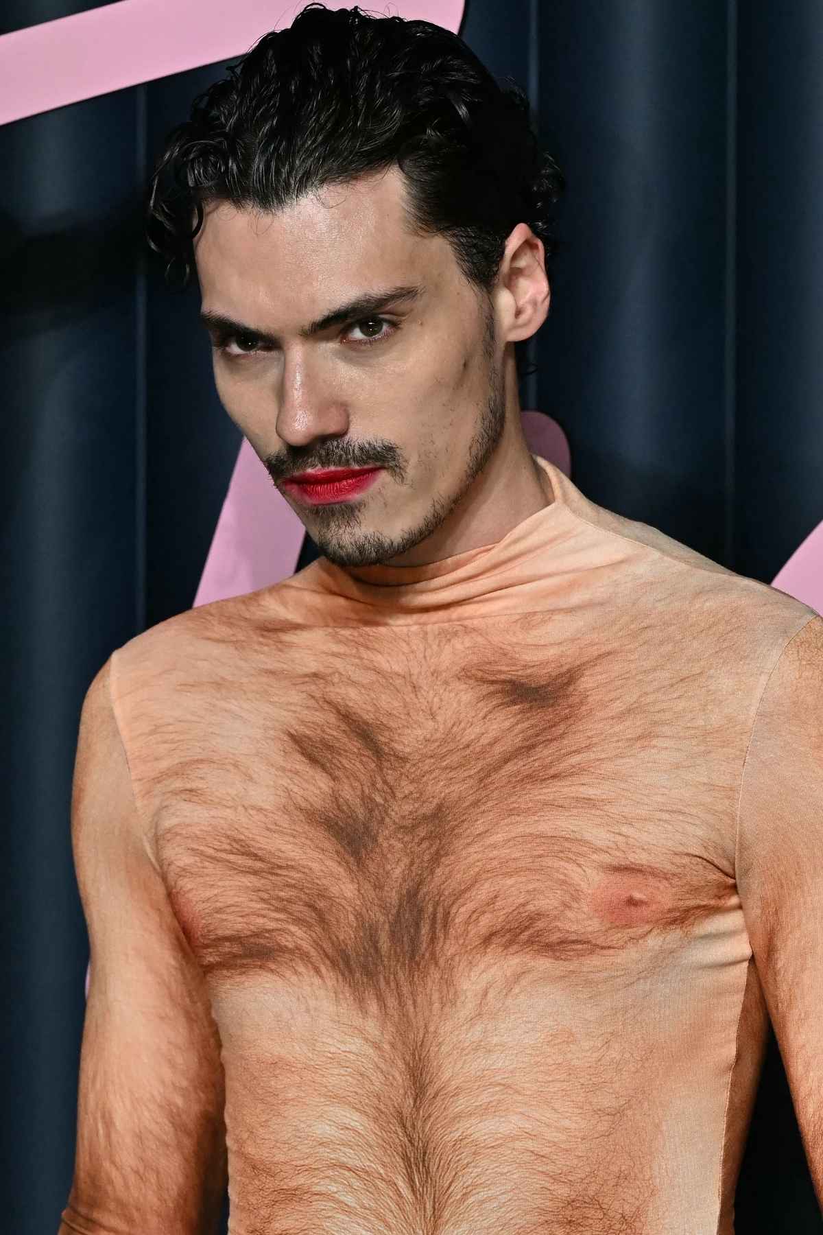 Lyas Medini Wearing 'Naked' Bodysuit Should Come With a Warning - Mandatory