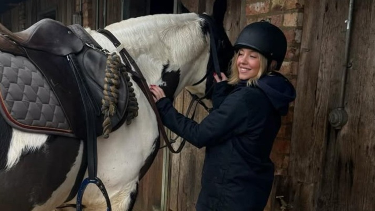 Sydney Sweeney Riding a Horse Will Make Your Day - Mandatory