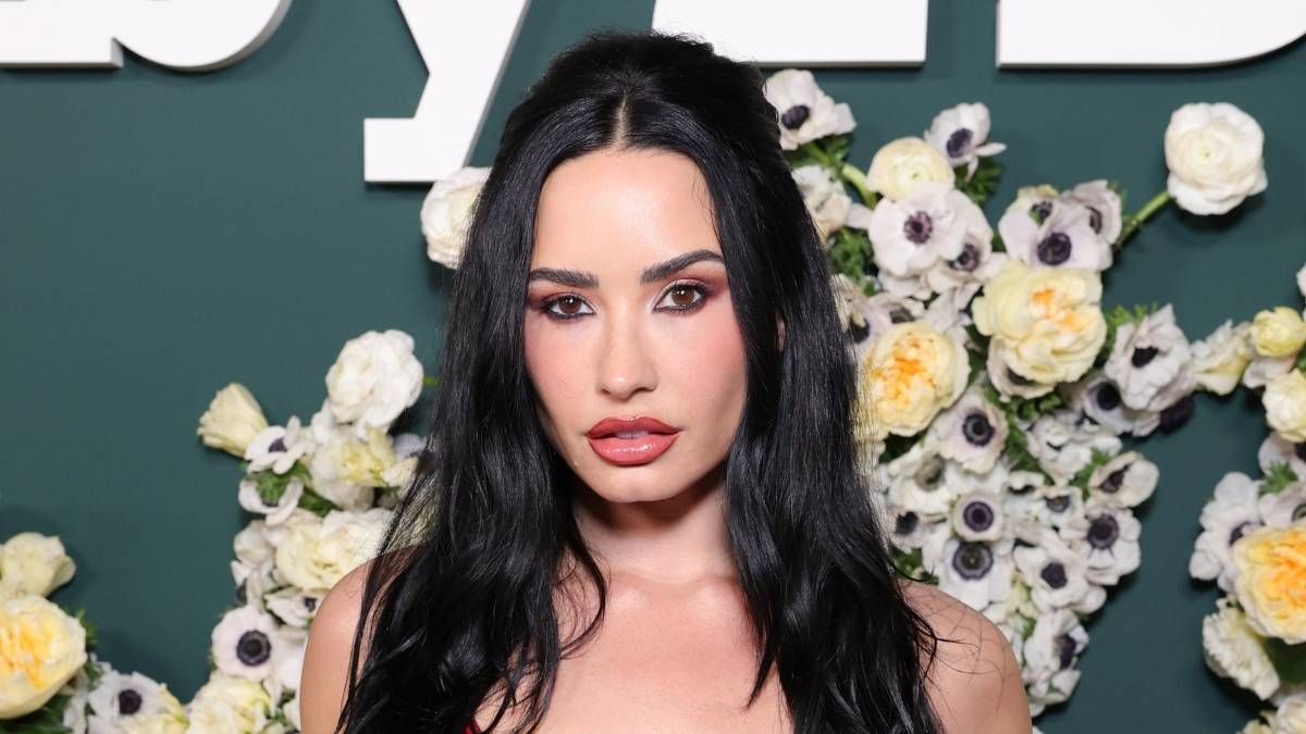 Demi Lovato Turns up the Heat in Sheer Red Dress With Bold Cutouts ...