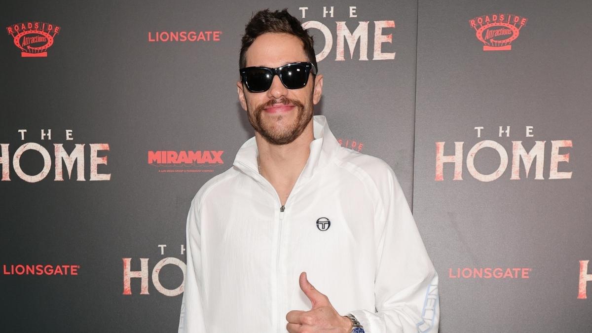 Shirtless Pete Davidson Poses With New Born Baby Girl - Mandatory