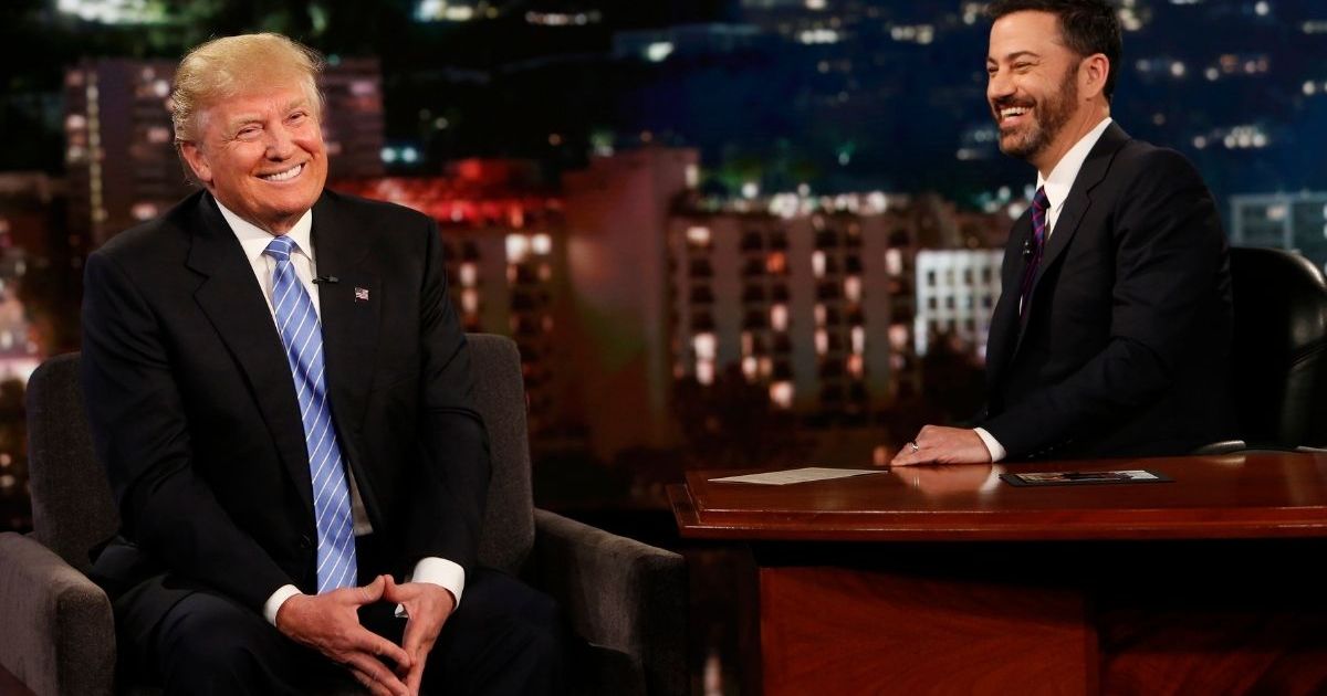 Jimmy Kimmel Quips at Donald Trump’s Hand Bruise With ‘Makeup Kit ...