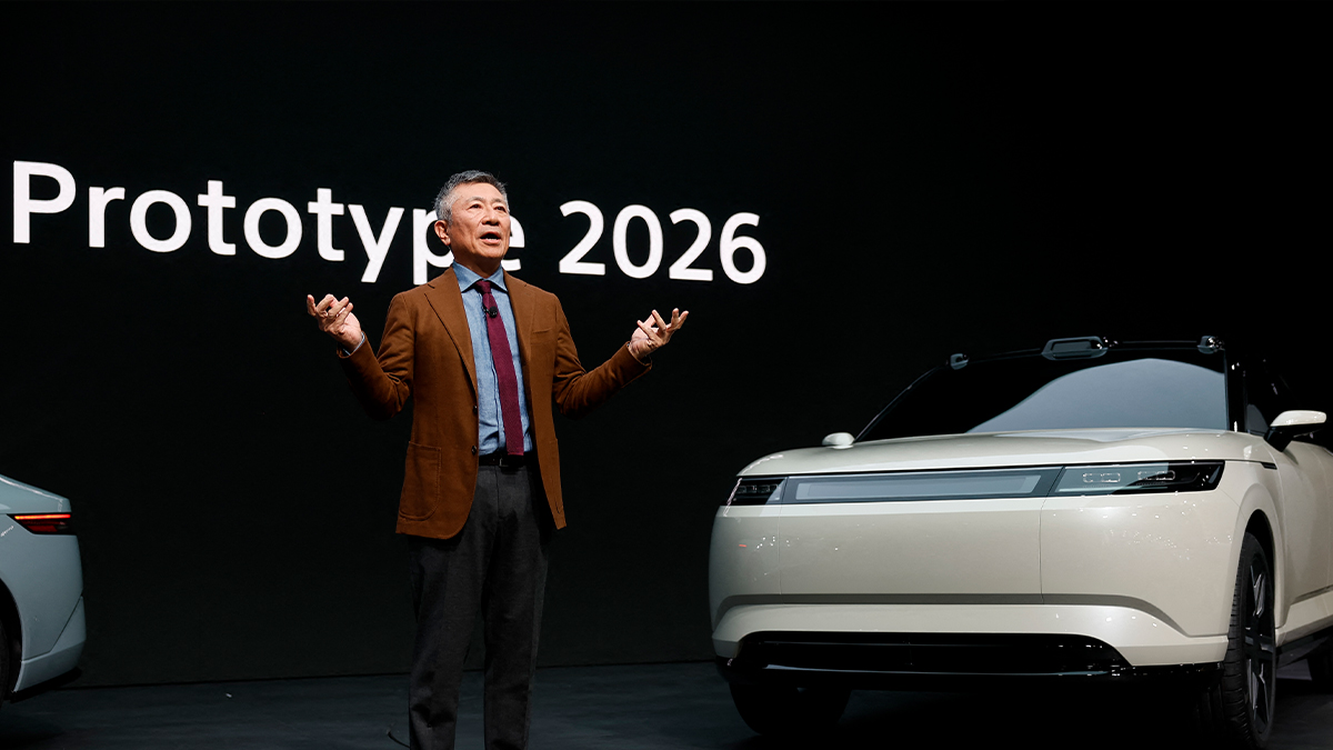 Sony-Honda Reveals New Afeela Prototype as CES 2026 Opens - Mandatory