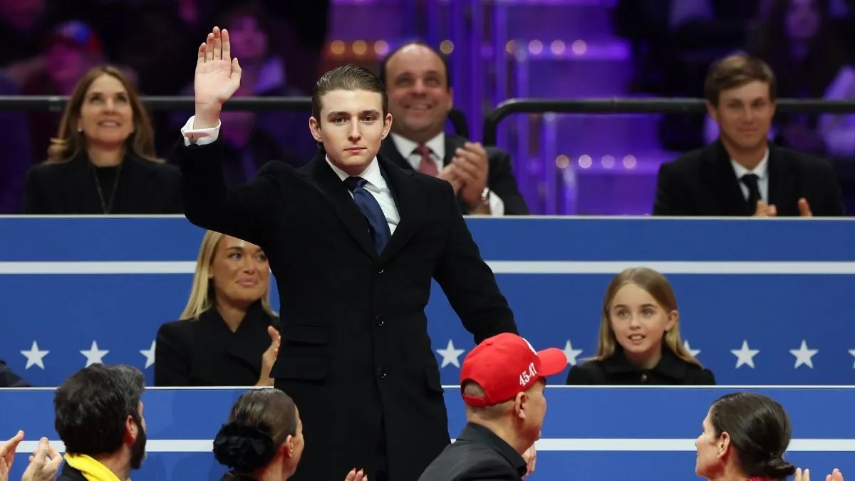 Donald Trump’s Son Barron ‘Focused’ on Ditching His Slovenian Accent ...