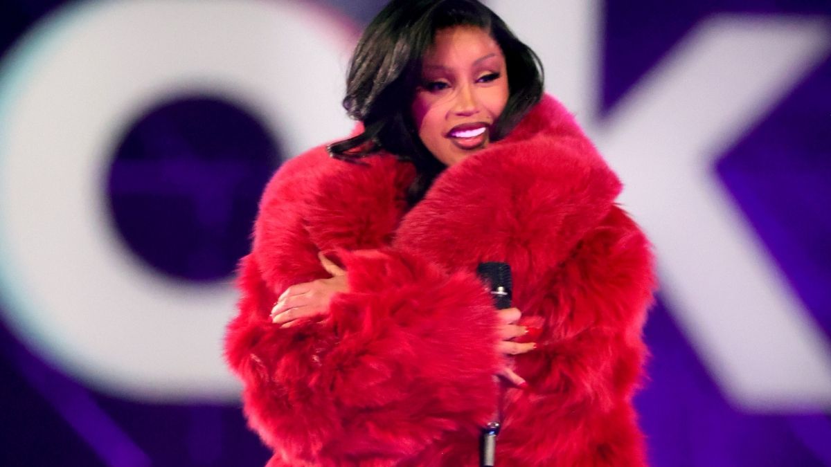 Cardi B Models Bold Red Dress Amid Stefon Diggs Romance - Mandatory