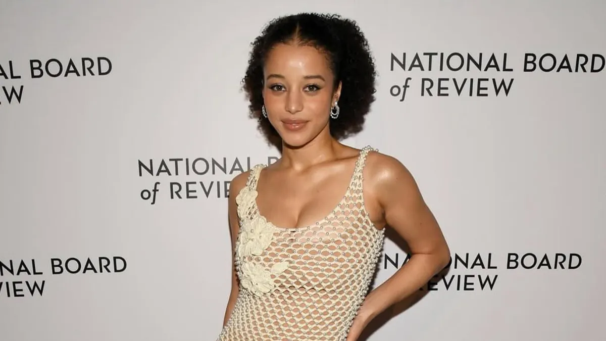 Chase Infiniti's Sheer Knit Dress Is As Bold As It Gets - Mandatory