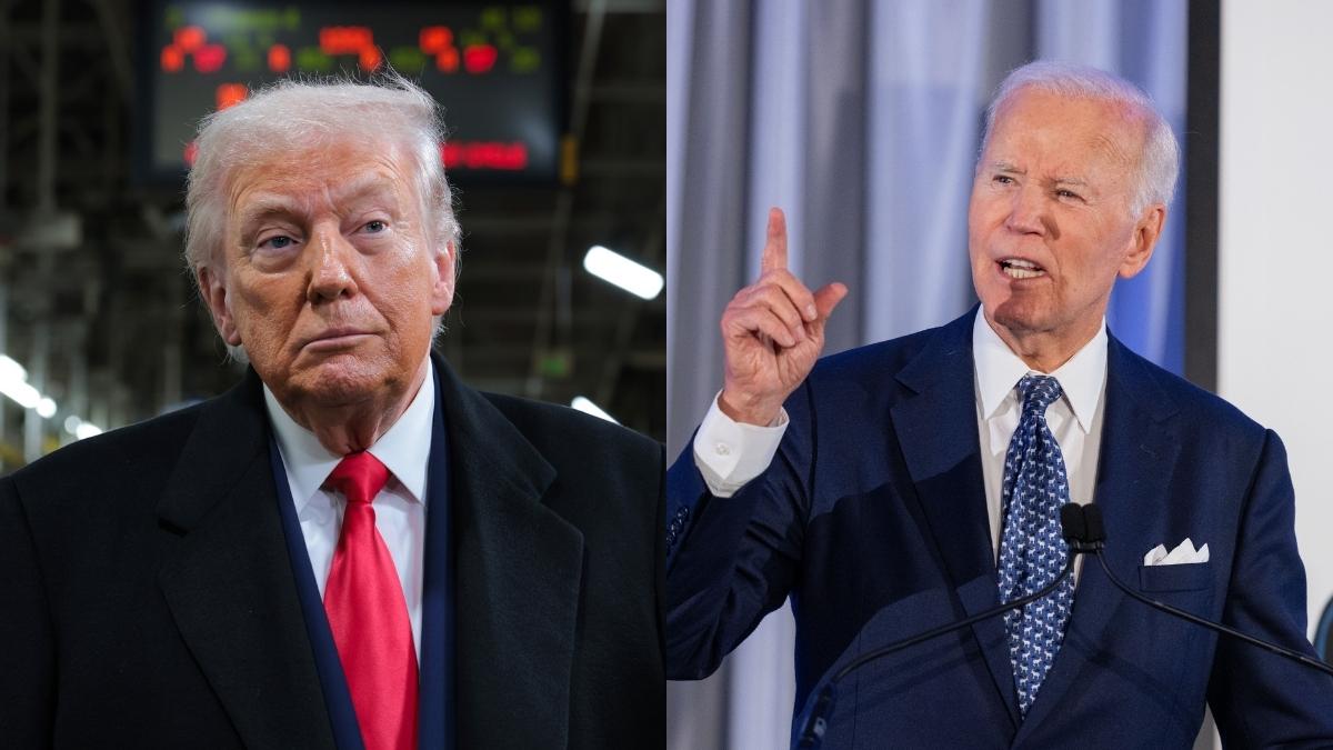 Donald Trump Shows Off New Joe Biden Impression - Mandatory