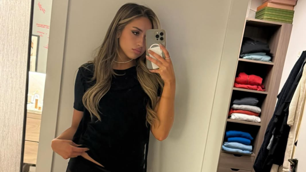 Tate McRae Brings the Heat in Bold String Bikini Look - Mandatory