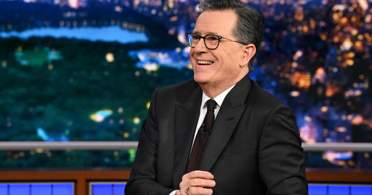 Stephen Colbert Mocks Donald Trump's Gala With Dog Masks Dancers ...