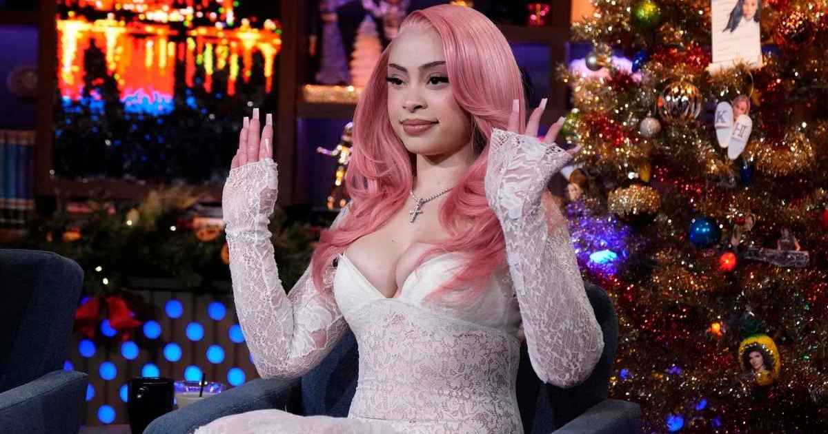 Ice Spice Wows in Super Short AndreDNA Cutout Minidress - Mandatory