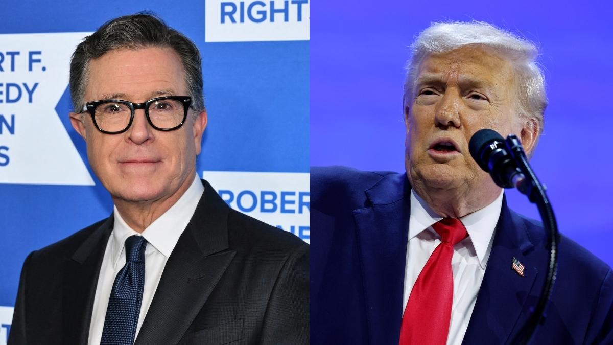 Stephen Colbert Slams Donald Trump's Press Secretary For Defending Him ...
