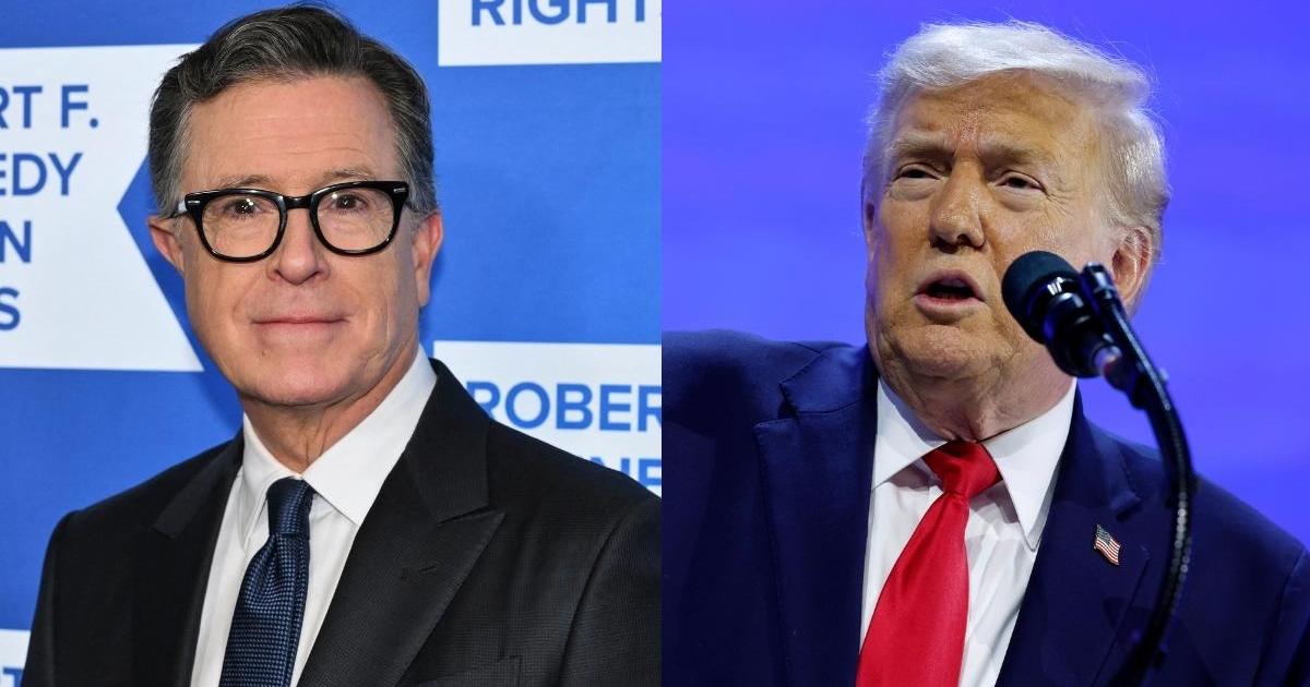 Stephen Colbert Slams Donald Trump's Press Secretary For Defending Him ...