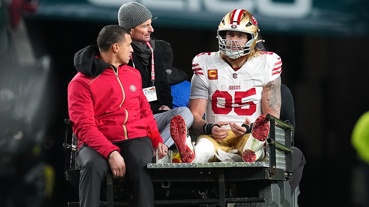 How Long Will George Kittle Be Out? 49ers Achilles Injury Update ...