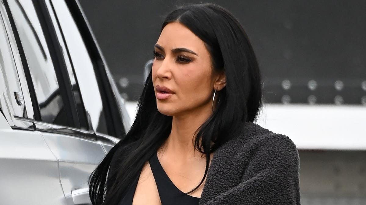 Kim Kardashian Captures Attention in Sculpted, Daring Top Amid SKIMS ...
