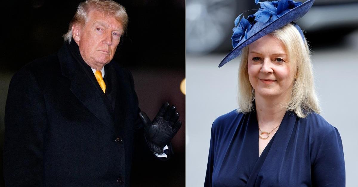 Donald Trump & Former UK PM Liz Truss' Recent Photo Goes Viral - Mandatory