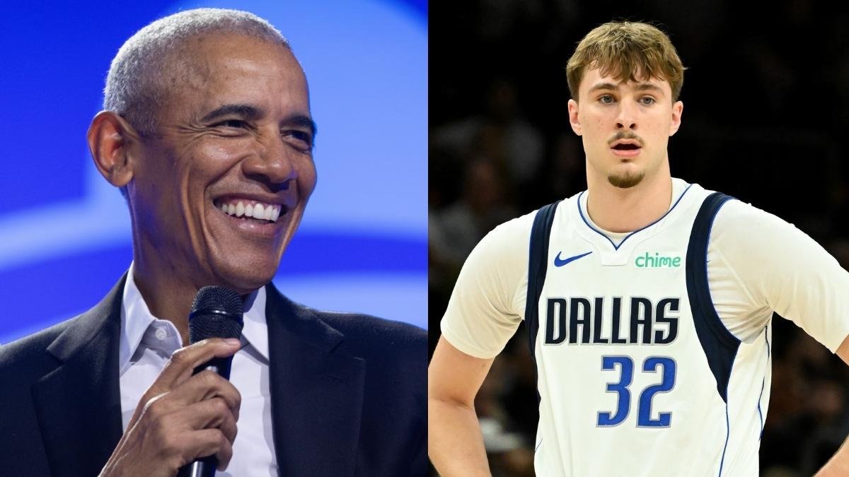 Barack Obama Praises Mavericks' Cooper Flagg During NBA All-Star ...