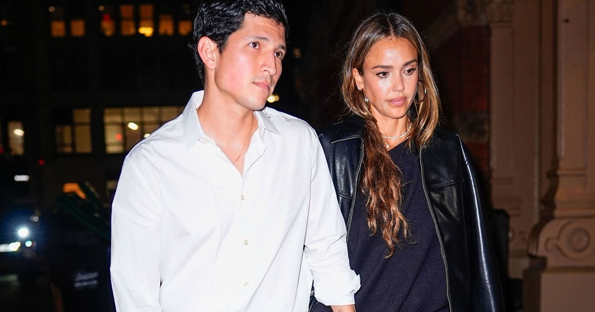 Jessica Alba Makes Waves In Bikini On Beach Day With Danny Ramirez