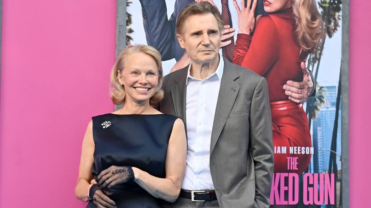 Pamela Anderson Would 'Jump at Chance' of Liam Neeson Reconciliation ...