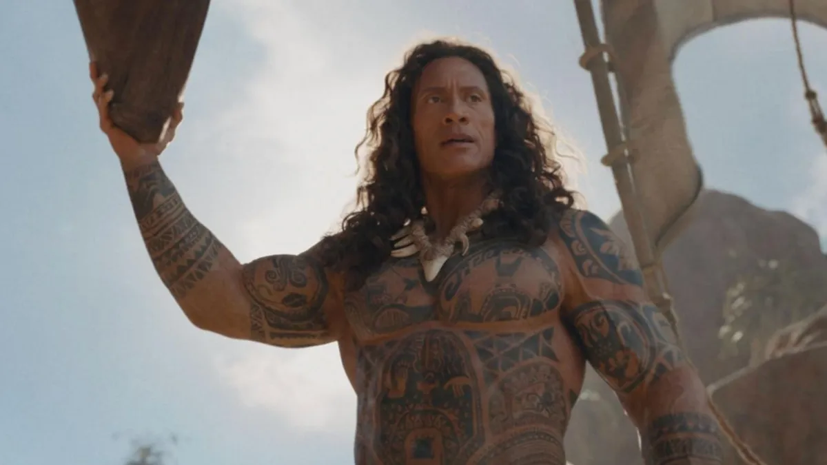 Dwayne Johnson Details 40-Pound Transformation as Maui for Moana ...