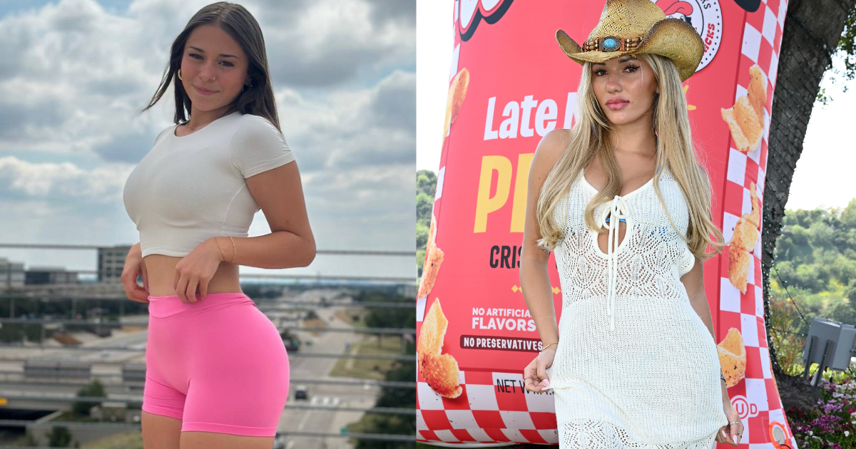 OnlyFans' Sophie Rain & Breckie Hill Go Viral for 'Got Milk?' Photo ...
