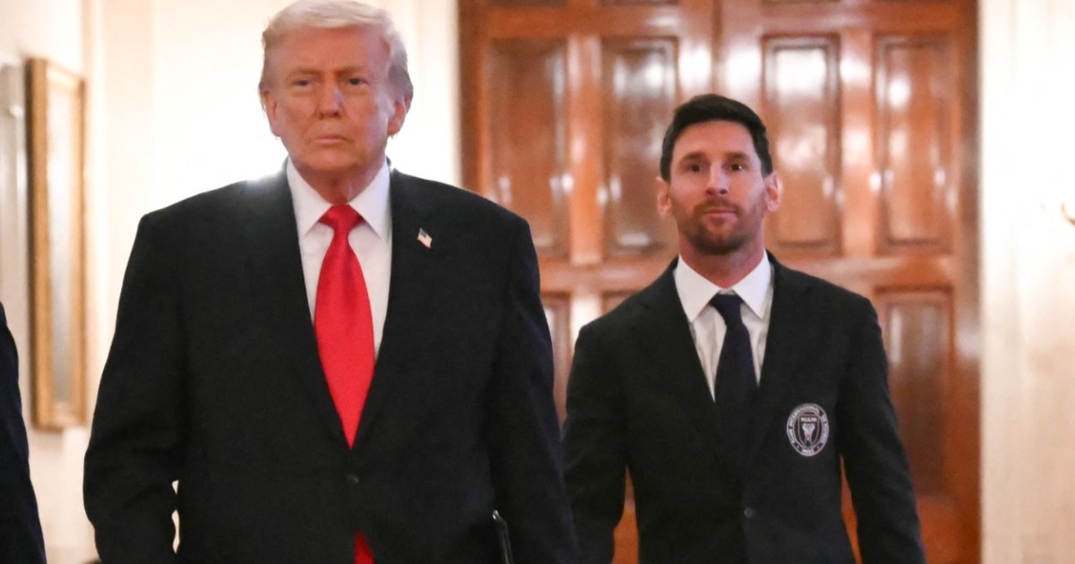 Donald Trump Meets Lionel Messi at White House & Fans Have Mixed ...