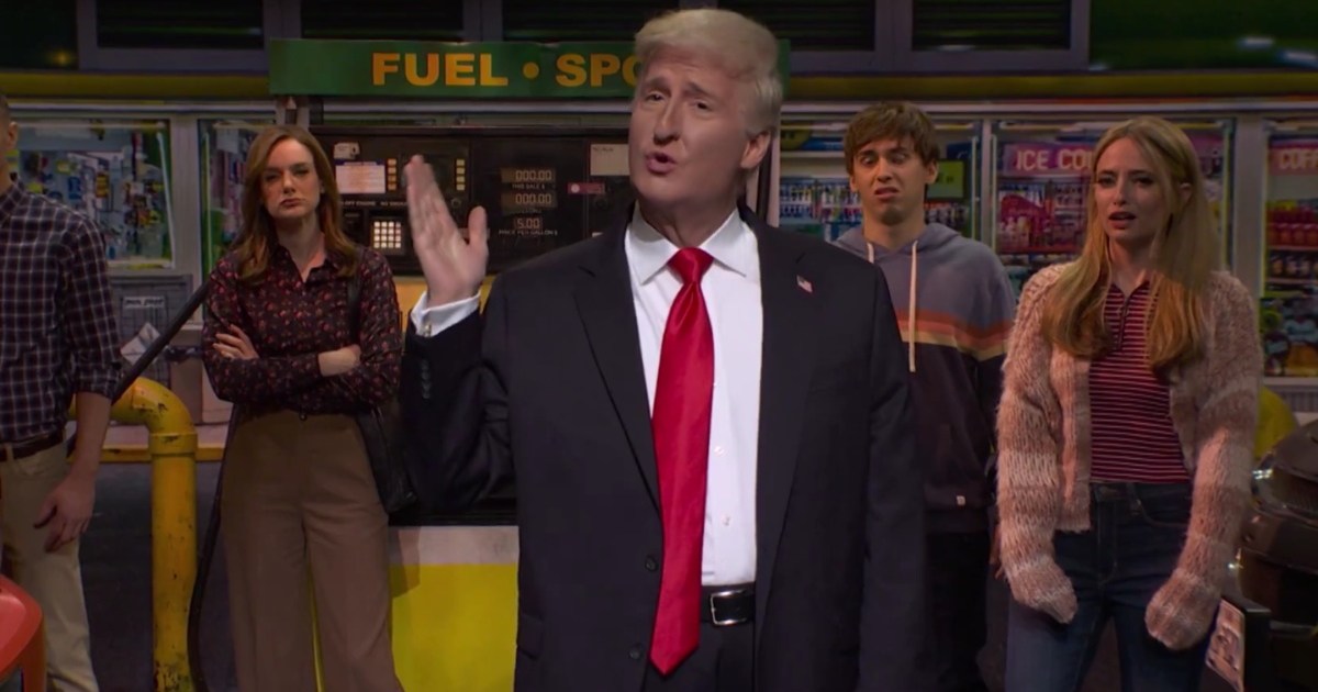 SNL's 'Donald Trump' Says Epstein Caused High Oil Prices - Mandatory