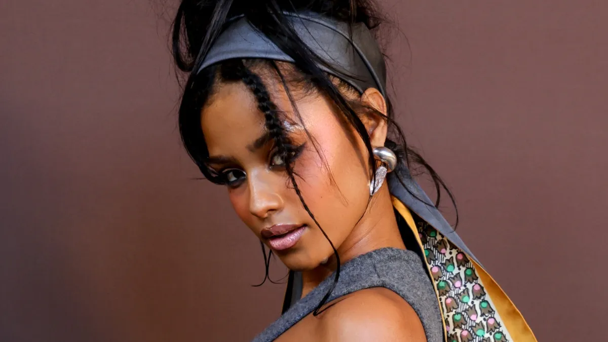 Tyla Keeps It Bold in Open Shirt & Bikini Top While Out in Paris ...