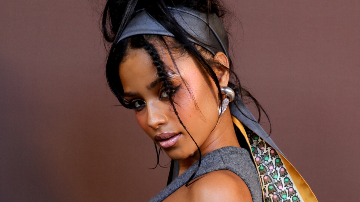 Tyla Keeps It Bold in Open Shirt & Bikini Top While Out in Paris ...
