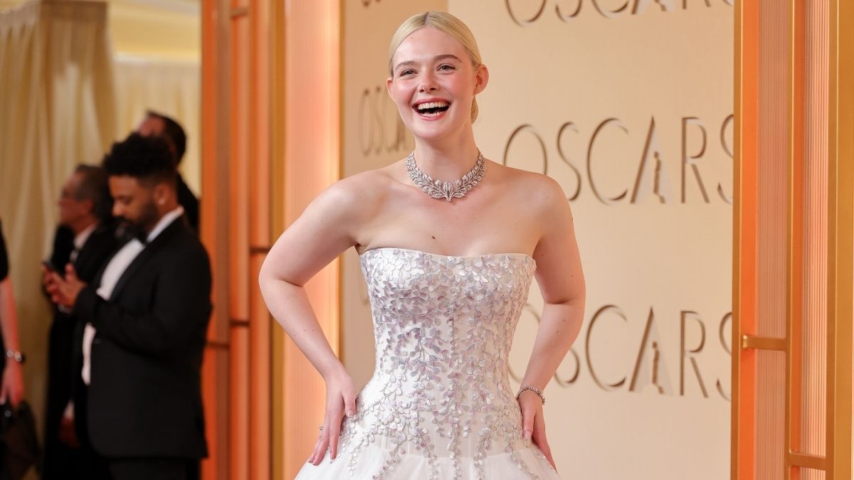 Elle Fanning’s Mini Dress Look Lands Just Right for Vogue Spain - Mandatory
