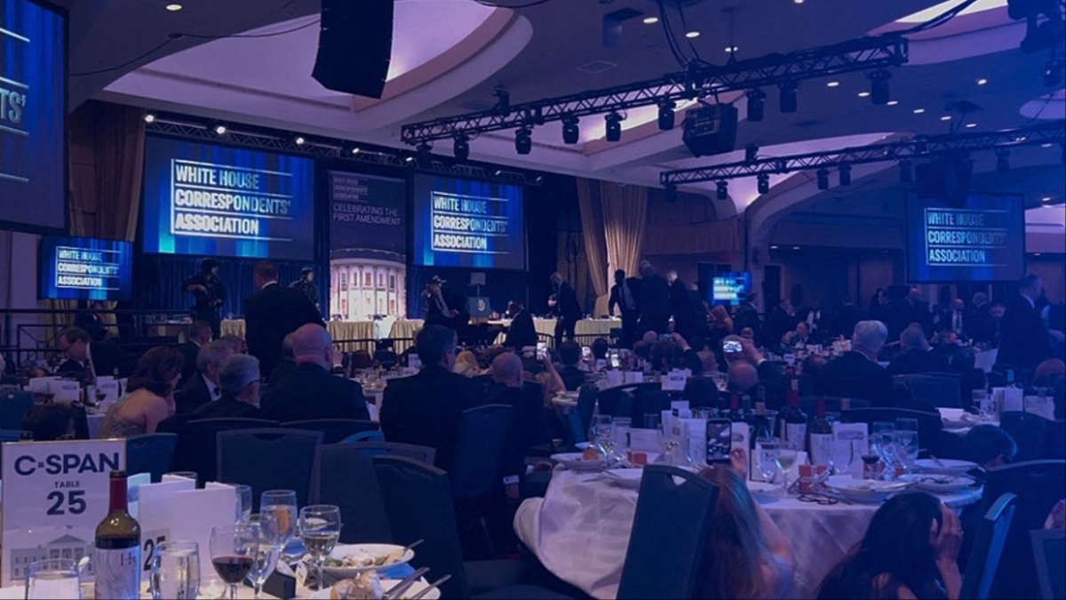 Woman Goes Viral For Taking Wine After WHCD Shooting Incident - Mandatory