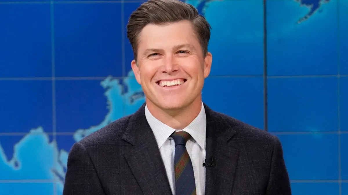Colin Jost’s ‘Famous’ Hair Narrowly Survives SNL Stunt - Mandatory