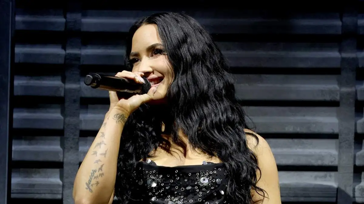Demi Lovato Bares Her Cheeky Thong in See-Through Minidress - Mandatory