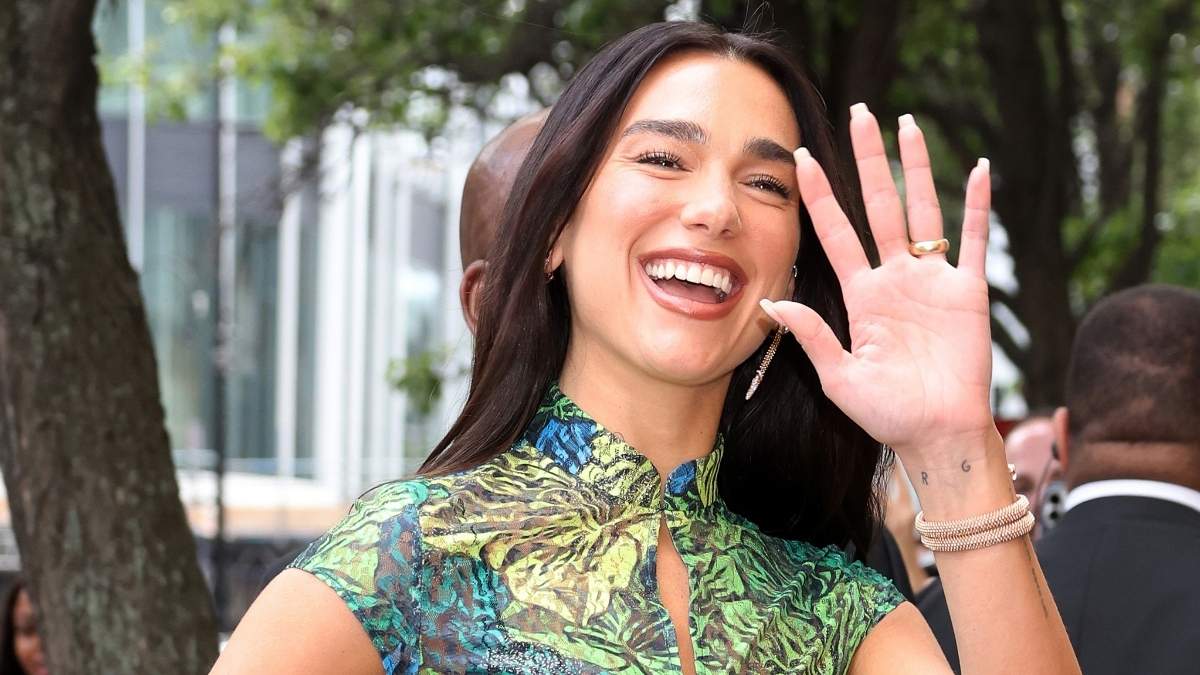 Dua Lipa's Teeny Tiny Micro Minidress Comes With an Even Shorter Sheer ...