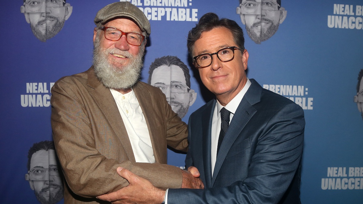 David Letterman Calls CBS 'Lying Weasels' Over Stephen Colbert ...