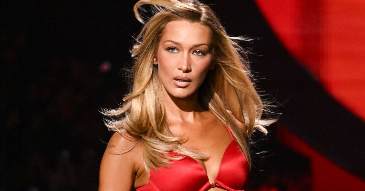 Bella Hadid's Plunging & String-Heavy Bodysuit Transforms Into a Thong ...