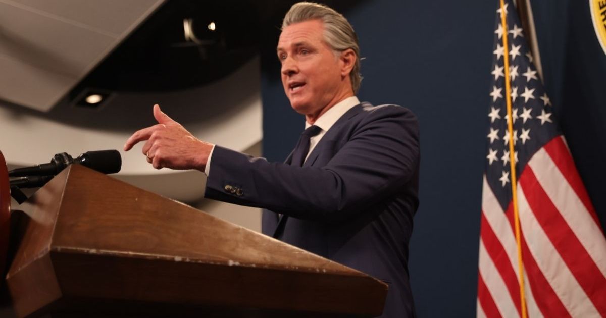 Gavin Newsom Mocks Donald Trump With Dumb & Dumber Poster - Mandatory