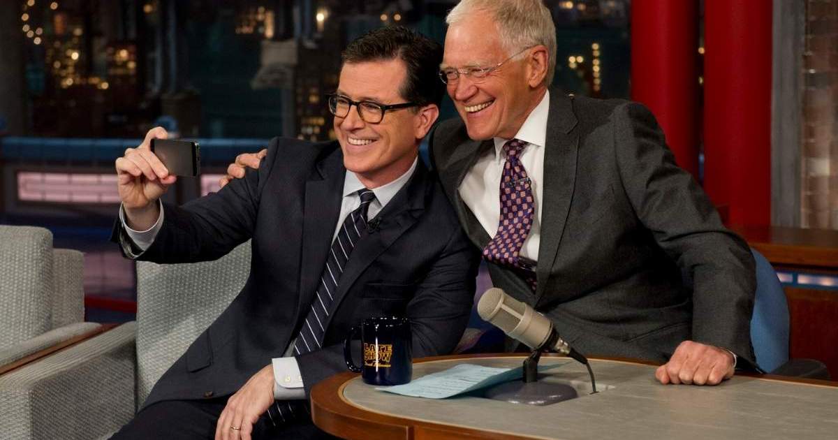 David Letterman on Late-Night Future as Stephen Colbert Show Nears End ...