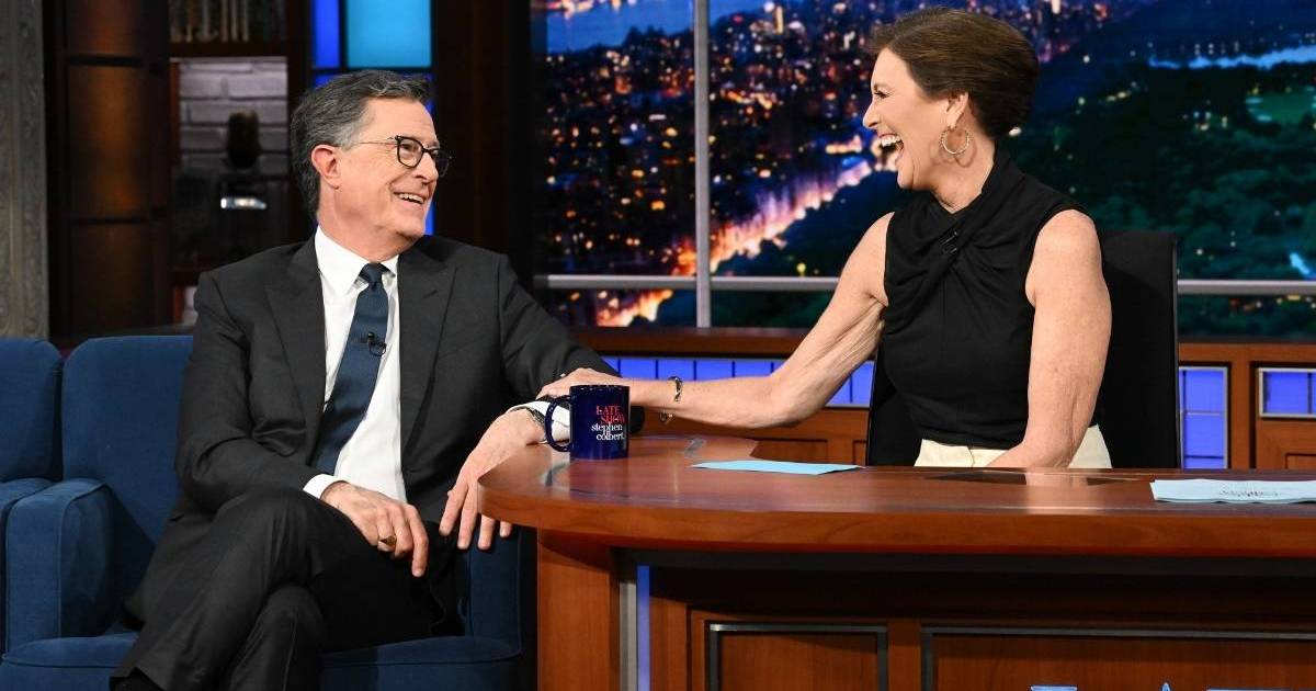 Stephen Colbert’s Favorite Smell Got an Instant Reaction From His Wife ...