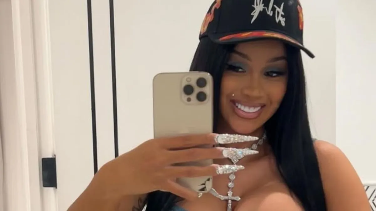 Cardi B's Lace-Up Pants Leave Very Little to the Imagination at the ...